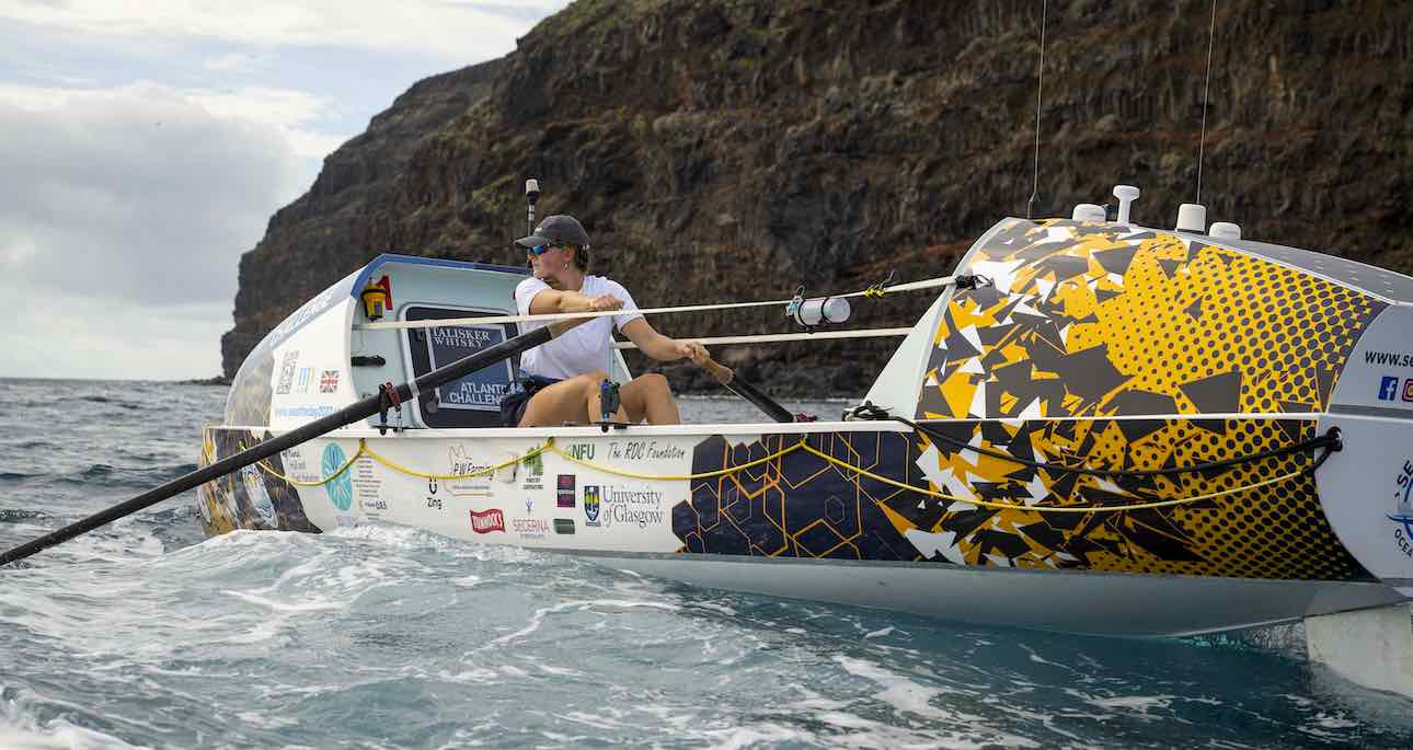 23-Year-Old Rows Solo 3,000 Miles Across Atlantic Setting Race Record ...