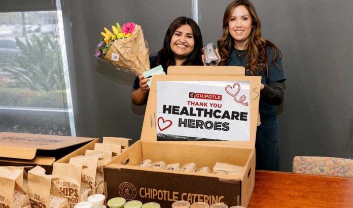 Chipotle is Giving Away Free Burrito Lunches to Healthcare Workers ...