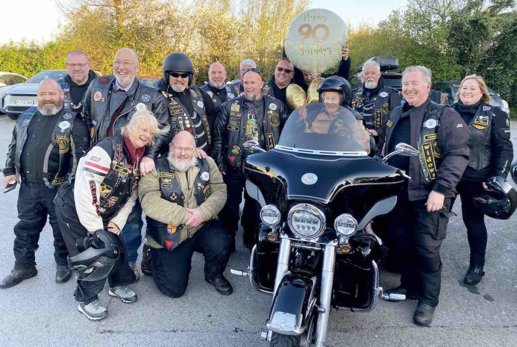 Great-Grandma Gets 90th Birthday Wish to Ride a Harley Again, Courtesy ...