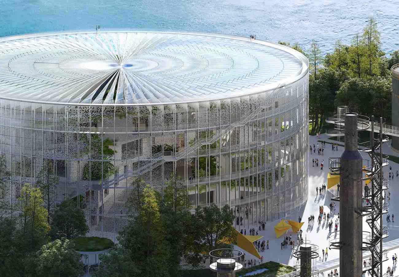 Oil Refinery Factory Being Transformed into Green Cultural Park to ...