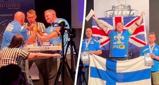 Grandad Wins Gold in Arm Wrestling After Taking up Sport 3 Years Ago ...