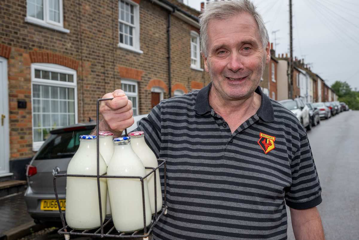 Town Raises 15,000 for Beloved Milkman who Retired But is Not Due His ...