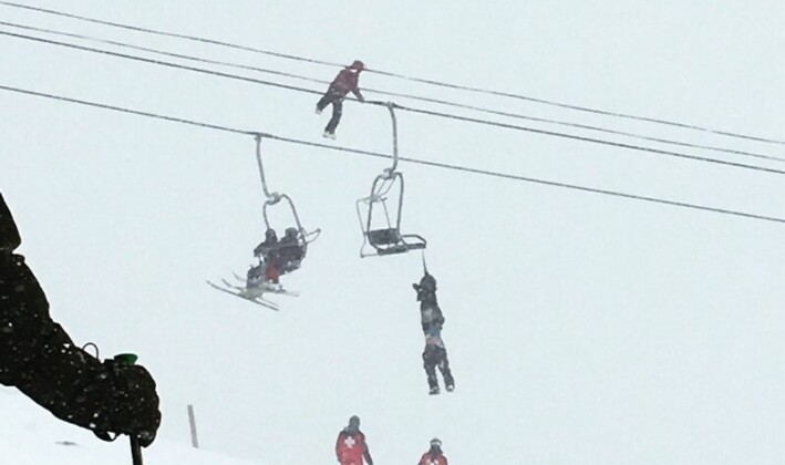 All His Training Pays Off: Slackliner Wins Carnegie Medal for Ski Lift ...