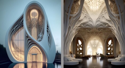 Look What AI Could Do for Architecture: Giving Rise to a Stunning New Style