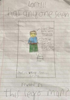 Little Boy Reunited With LEGO Man After Creating a ‘Missing Person ...