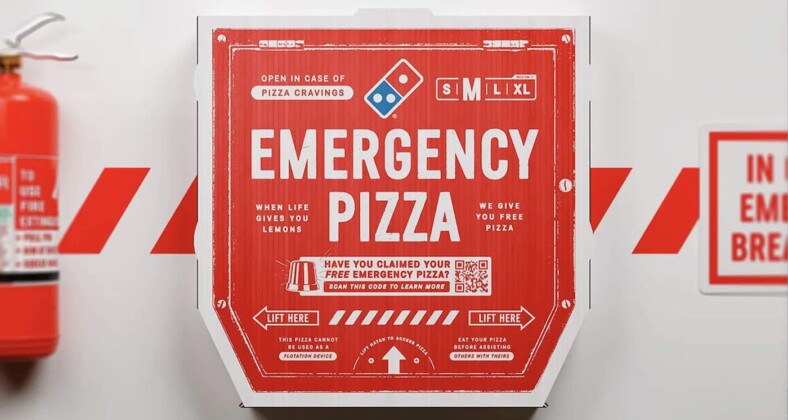 Domino's Unveils New Emergency Pizza Program, Sending One Free Medium ...