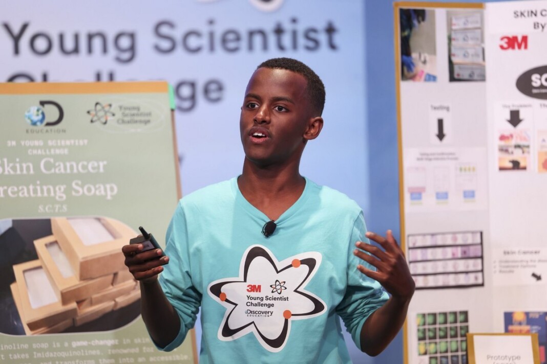 14-year-old Invents Soap for Treating Skin Cancer and Wins Top Honor as ...