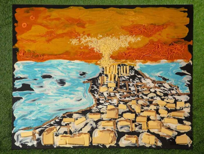 Artist Creates Iconic Landscapes From Food–Then Donates to Hungry ...