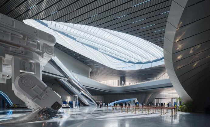 Epic ‘Floating’ Science Fiction Museum is Erected in One Year to Wow ...