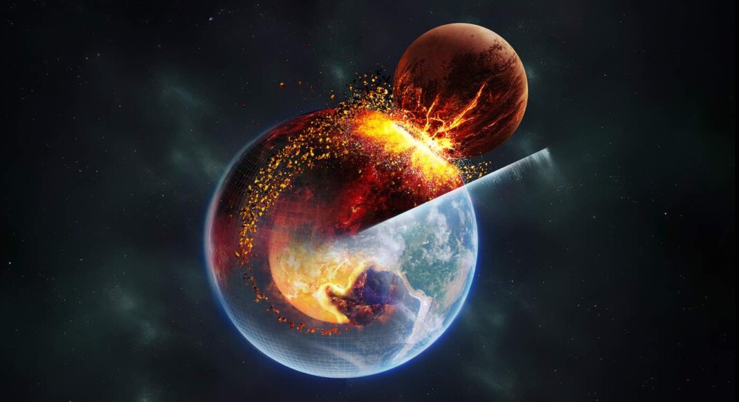 Pieces of the Planet That Collided With Earth and Formed the Moon Are ...