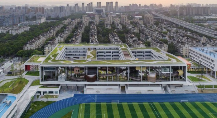 Among China's Gray State-Run Schools, New Campus Wins World Building of ...