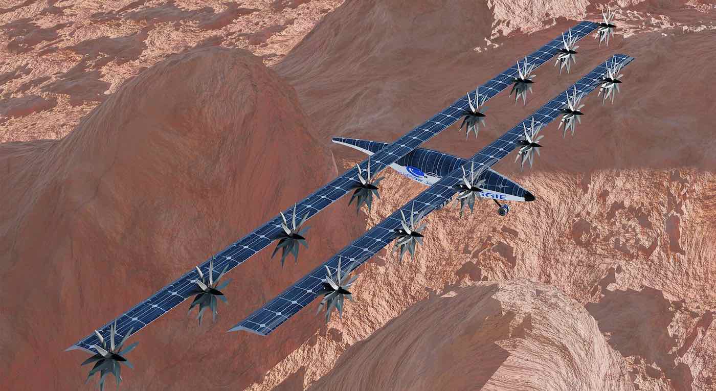 Solar-Powered Mars Plane Set to Cruise Red Planet Looking for Water