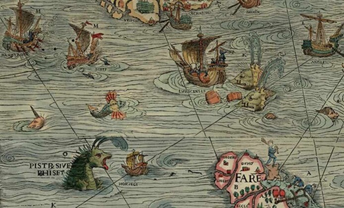 Why Are So Many Old Maps Covered in Sea Monsters? Nat. Geo Dives Deep