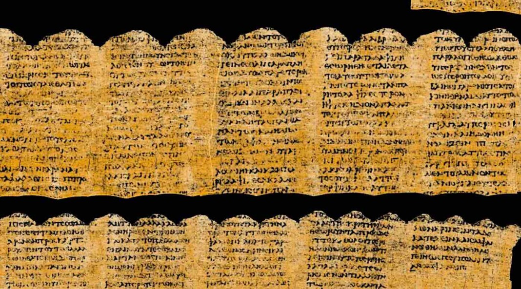 2,000-Year-old Scroll Burnt in Pompeii Decoded and Read for First Time ...