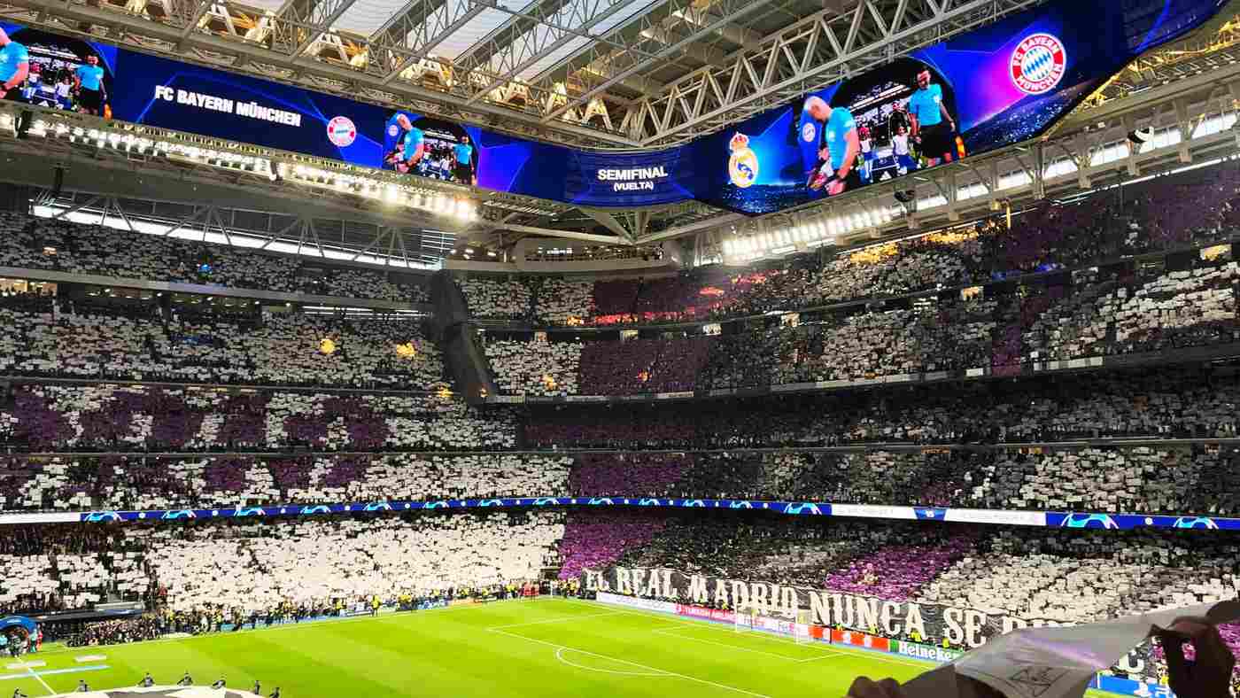 Madrid’s Iconic Football Stadium Now has a 4-Story Underground ...