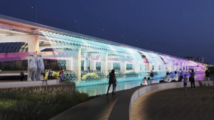 Contest Winner Turns Bridge into the Longest Walking Art Gallery in ...