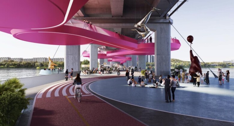 Contest Winner Turns Bridge into the Longest Walking Art Gallery in ...