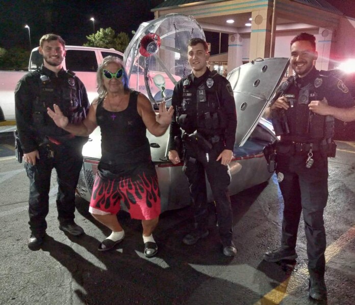 ‘Out of this World’ UFO Vehicle Pulled Over by Police in 3 States – But ...