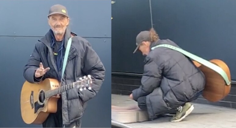Thousands Raised for Homeless Busker After Performance Goes Viral on ...