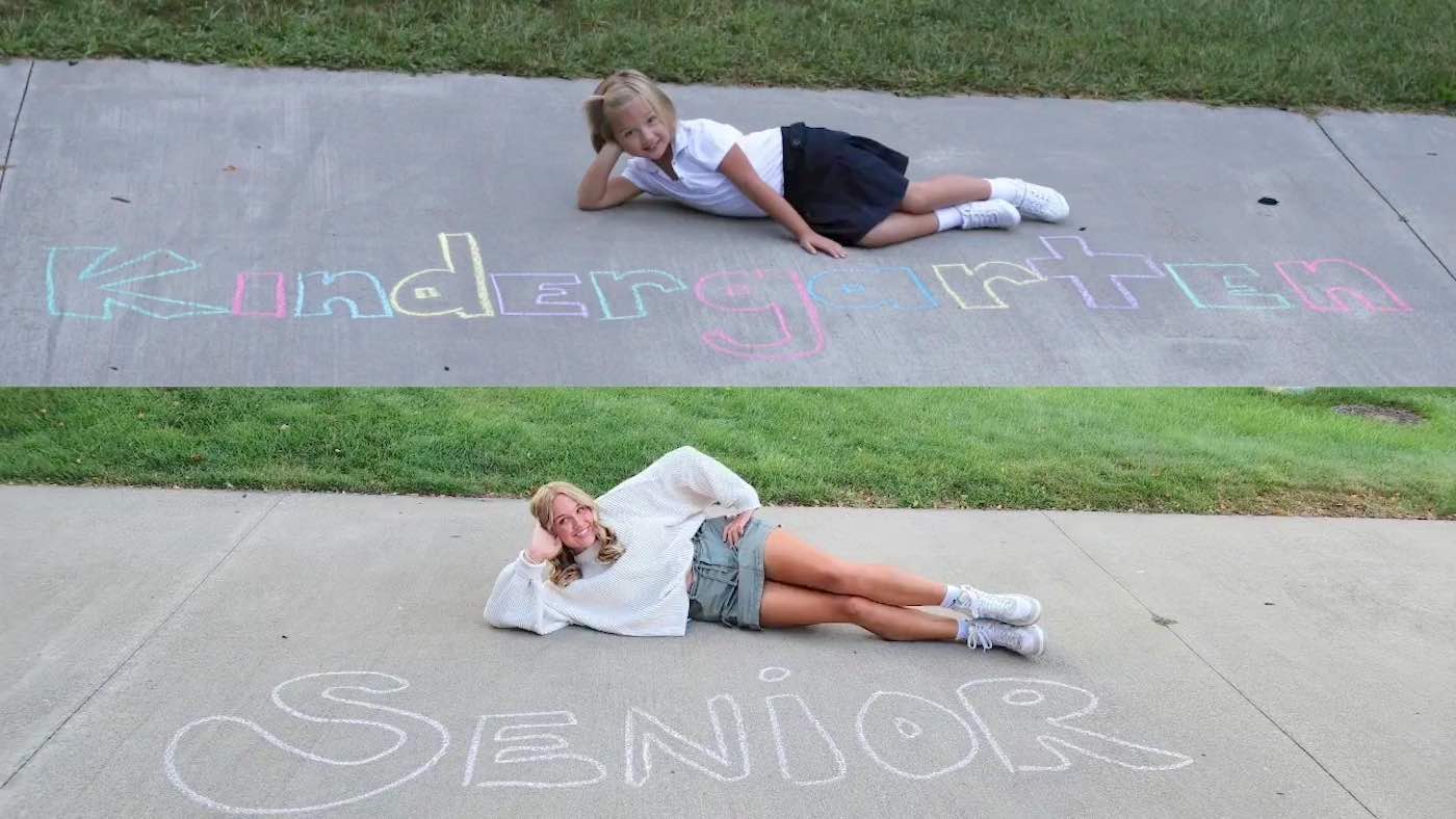 Dad Interviews Daughter on First Day of School Every Year–And the Final ...