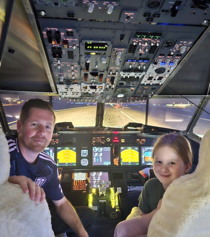 Dad Who Wanted to be a Pilot Builds Incredible Real-Life Simulator at ...