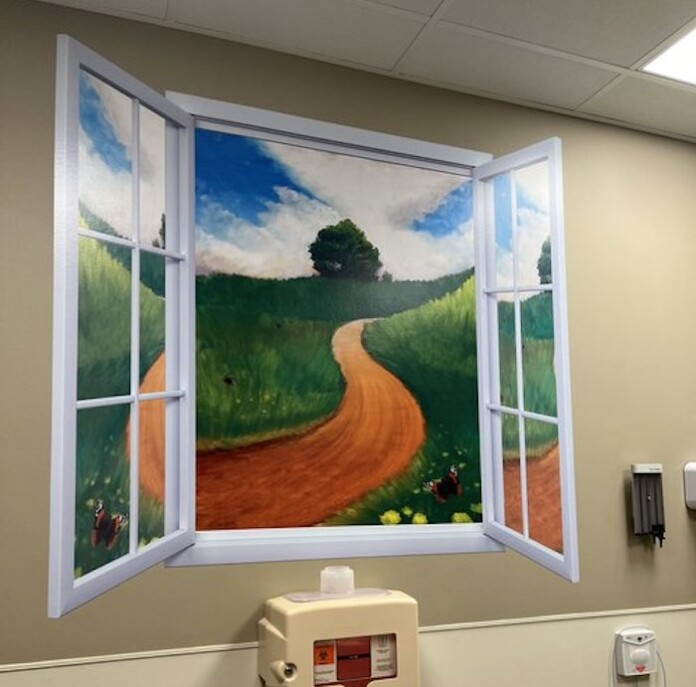 Inspirational Artist Transforms Drab Hospital Rooms One View at a Time ...