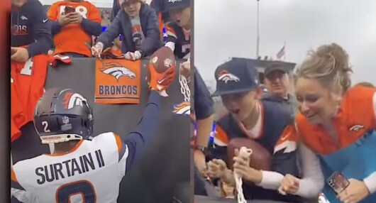 Boy Is Handed Football by NFL Star Pat Surtain, Security Guard Made ...
