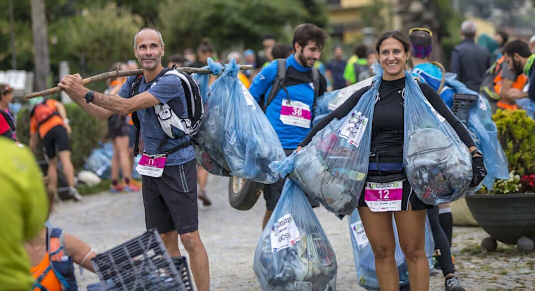 Teams Training For World ‘Plogging’ Championship–Picking Up Litter While Jogging