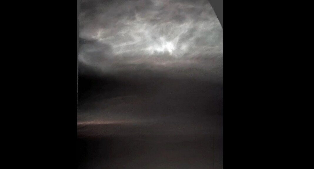 Mars Rover Captures Video of Colorful Dry Ice Clouds Drifting Over Red ...