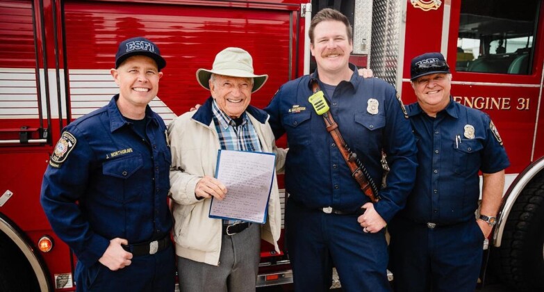 Man Finds Heartfelt Note in Mailbox From Firefighters Who Saved His ...