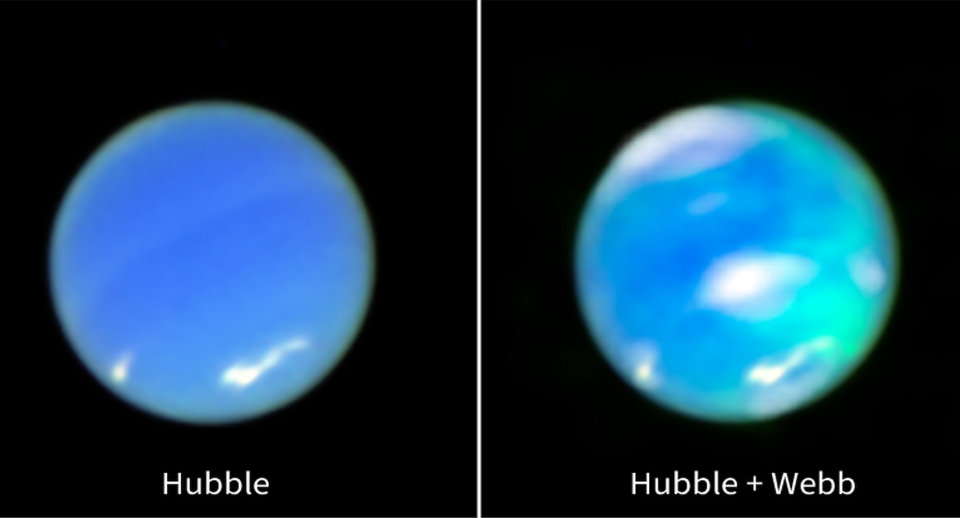 Neptune’s Long-Hidden Auroras Are Captured for the First Time–While Revealing a New Mystery