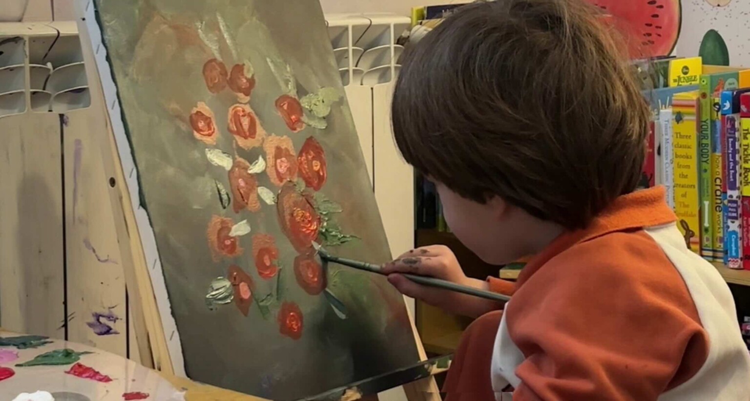 Talented 3-Year-old is Painting Impressive Artwork Entirely From Memory ...