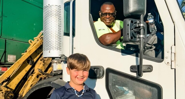 Watch Boy Bid Farewell to Garbage Man After Years of Heartwarming ...