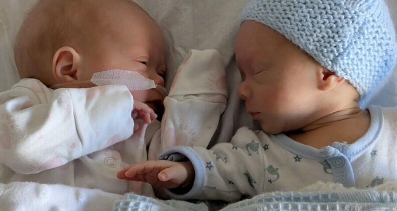Preemie Twins Given 'No Chance' of Survival Now Thriving Thanks to ...
