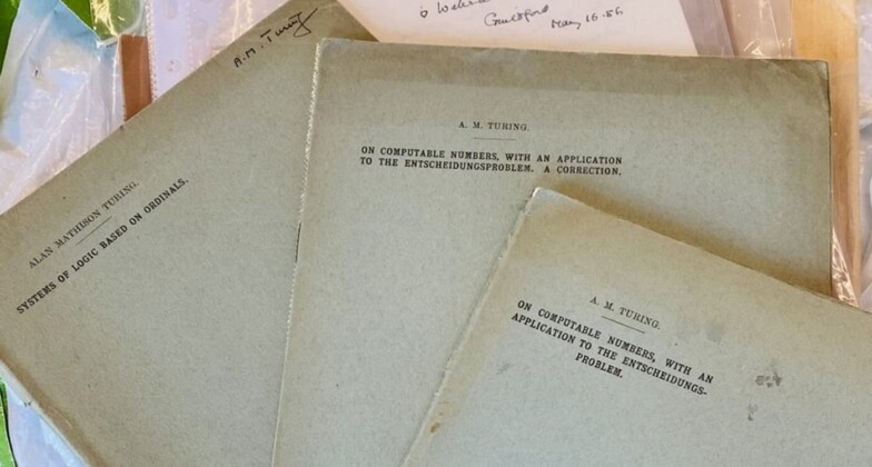 War Hero Codebreaker Alan Turing’s Papers Found in Loft And Saved From ...