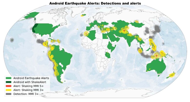 Google Turns 2 Billion Smartphones into a Global Earthquake Warning System