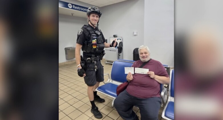 'We're supposed to be good men': Officer Buys Stranded Deaf Man Train ...