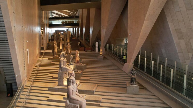 Grand Egyptian Museum Finally Opens in Sight of the Pyramids After ...